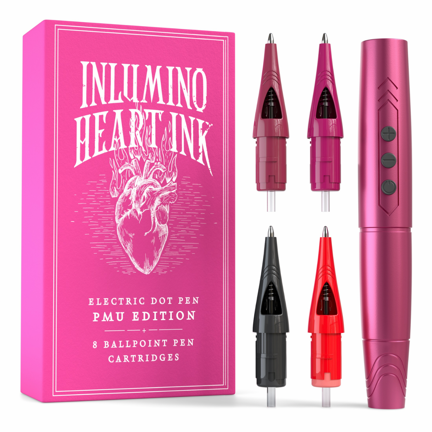Electric Pro Dot Pen PMU Edition – Inlumino Heart Ink