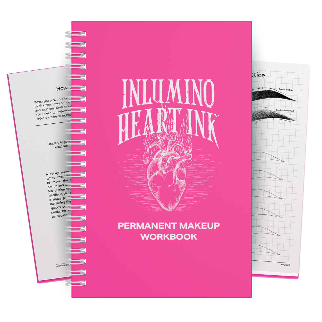 Permanent Makeup Workbook – Inlumino Heart Ink